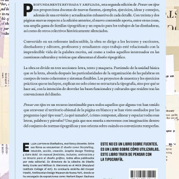 Pensar con tipos (segunda edición) I Ellen Lupton - Gràffica