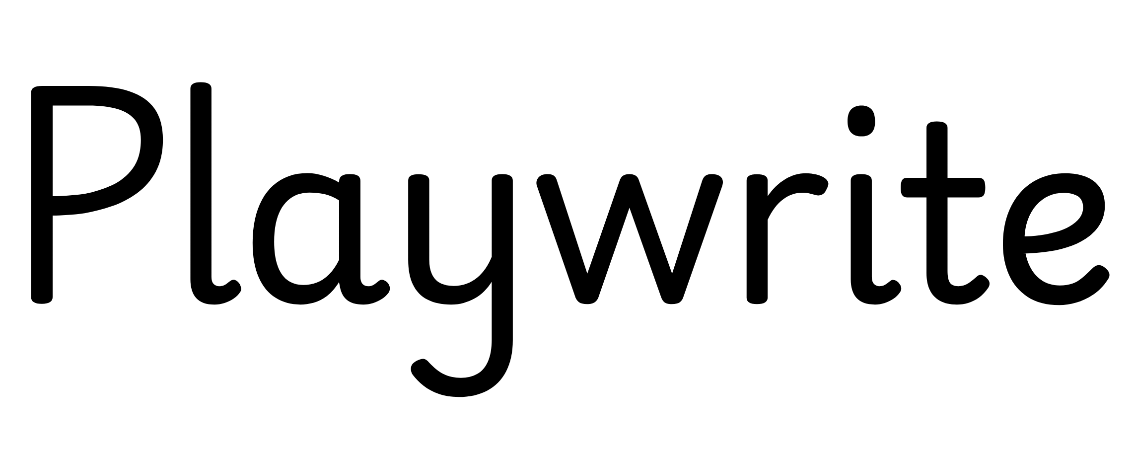 Playpen Sans y PlayWrite, dos tipografías de TypeTogether que exploran ...