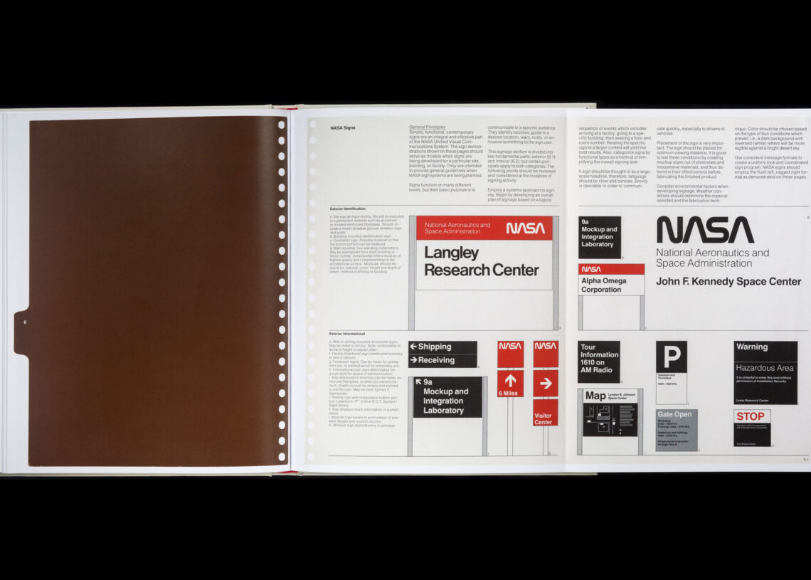 Reeditan manual identidad corporativa NASA de 1975 - Gràffica